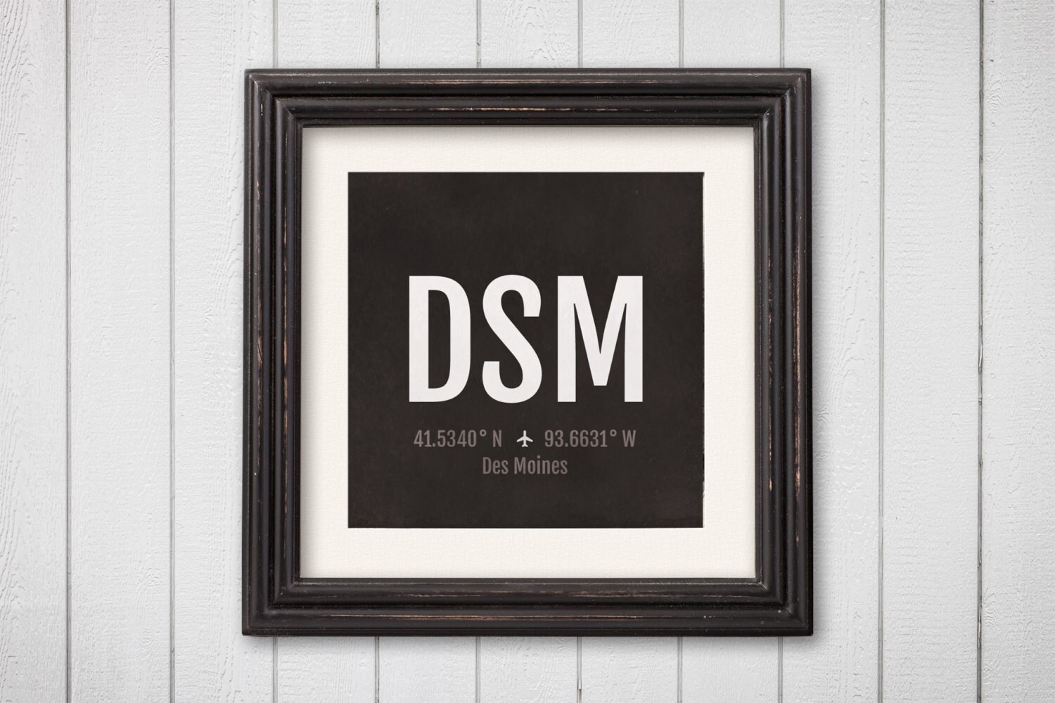 Des Moines Airport Code Print DSM Aviation Art Iowa Etsy Des Moines Airport Code Print DSM Aviation Art Iowa Etsy