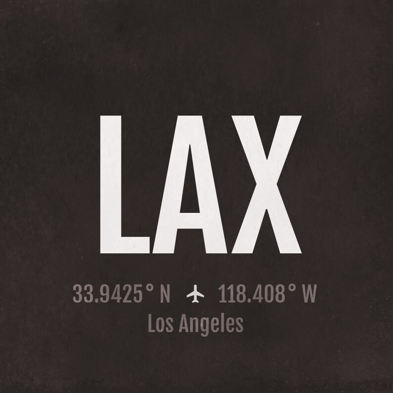 Airport Code Prints 4 Pack Save 20% Aviation Art Choose | Etsy