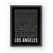 Los Angeles Print LA California Subway Sign Poster LA Wall - Etsy