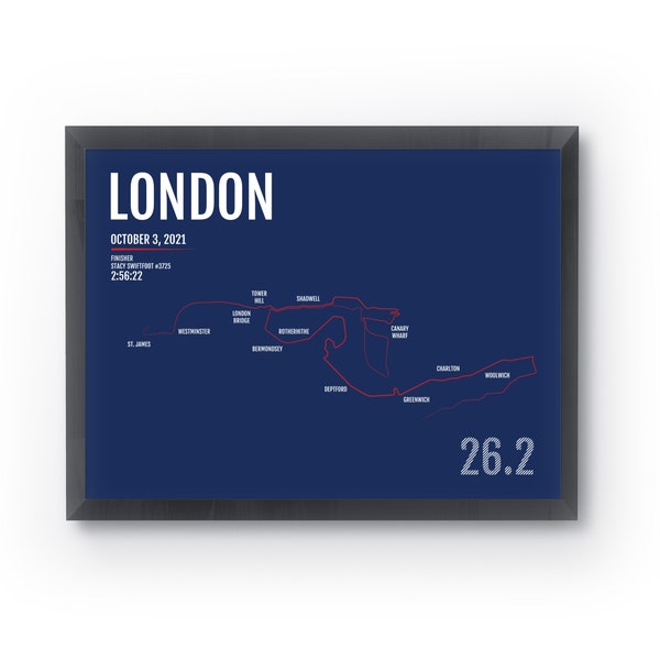 London Map Print - Etsy