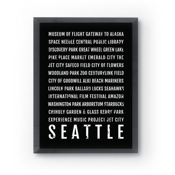 Seattle Subway - Etsy