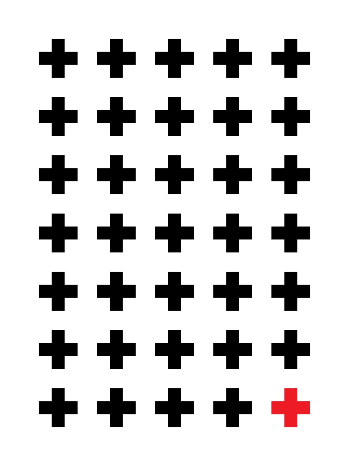 Swiss Cross Print Black and White Plus Sign Poster Swedish - Etsy