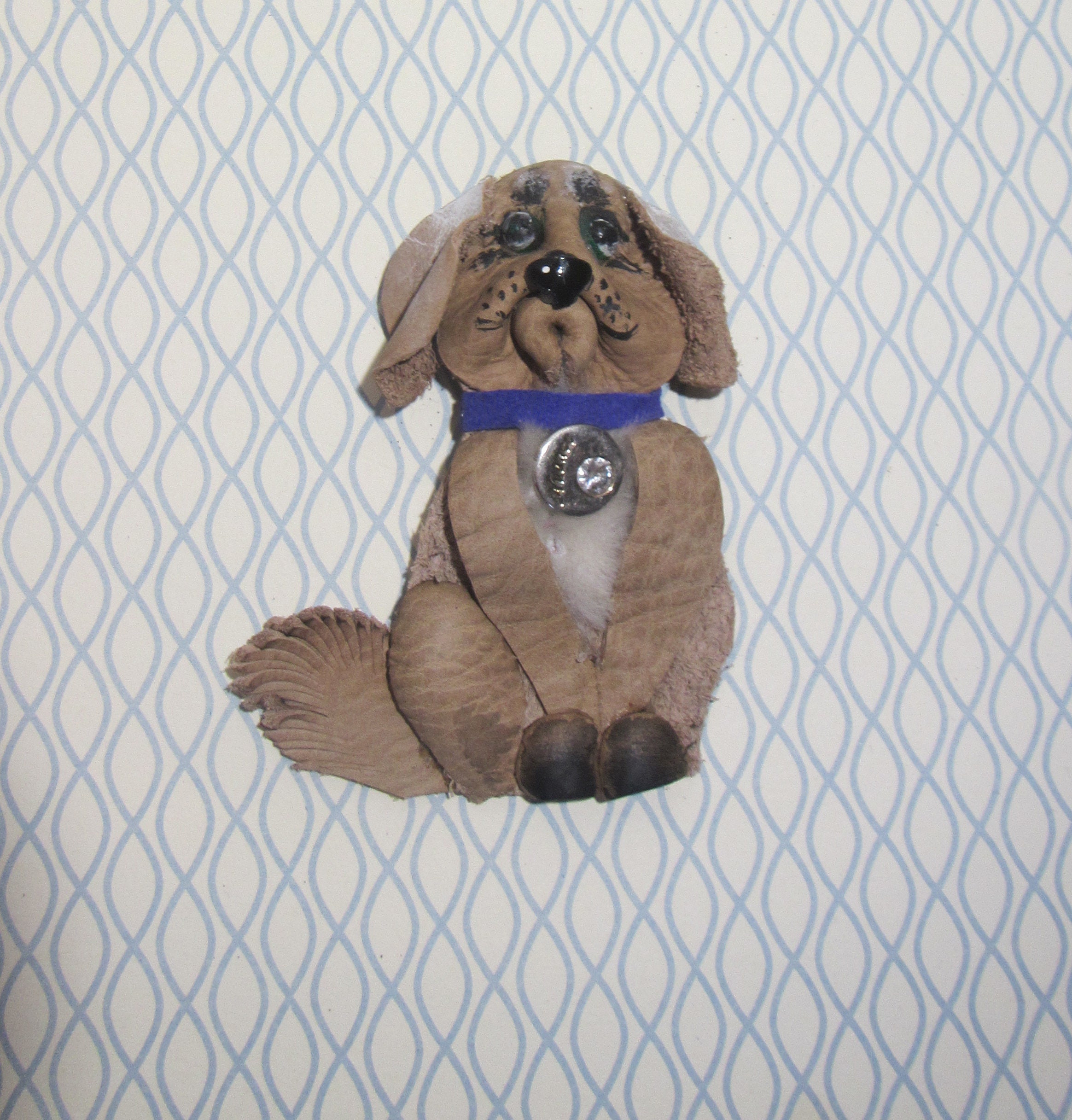 Dog Brooch Leather Dog Brooch Dog Brooch Dog Brooch - Etsy Ireland