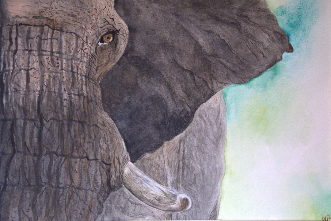 Elephant Limited Art Print Unique Wall Decor for the Animal/nature ...