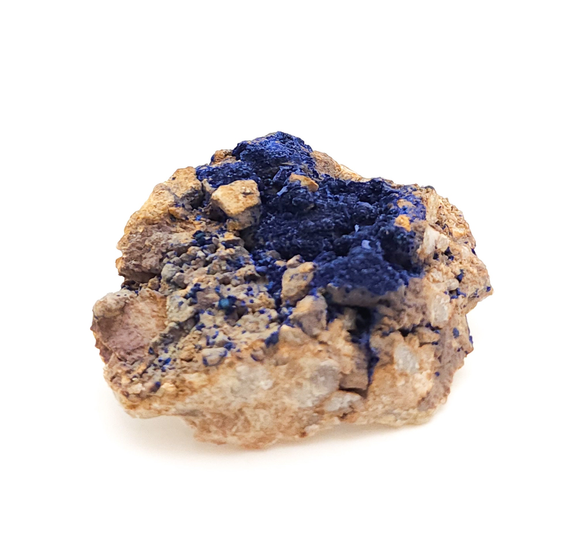 Arizona Azurite, Phelps Dodge Mine, Morenci, Arizona USA (78)