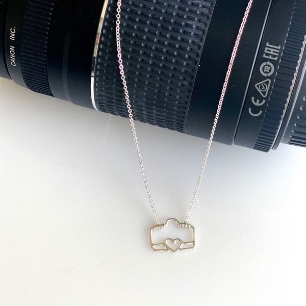 Camera Necklace - Etsy