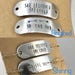 Personalized Shoe Tags, Hand Stamped Shoe Tag, Marathon Runners, Gift ...