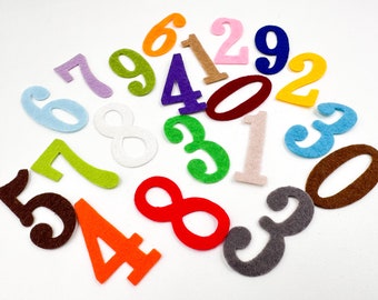 Die Cut Glitter Cardboard Number 3 Inches / 7.5cm Tall - Etsy