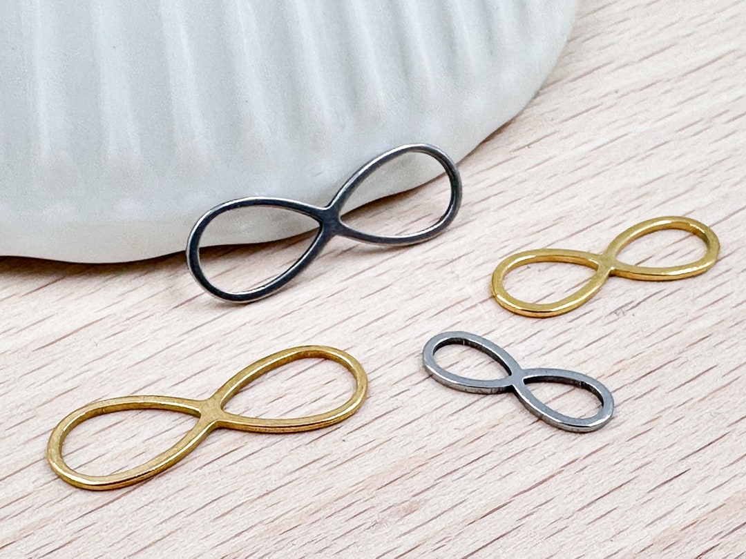 Stainless Steel Bracelets Connectors 15mm 20mm 25mm Charm Pendents, DIY ...