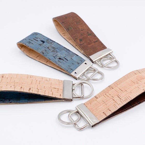 Cork Keychain - Etsy