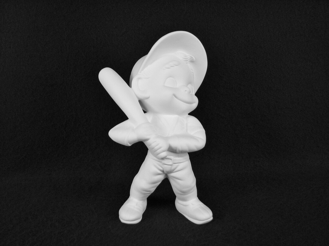 Baseball Player Smiley With Bat - Etsy