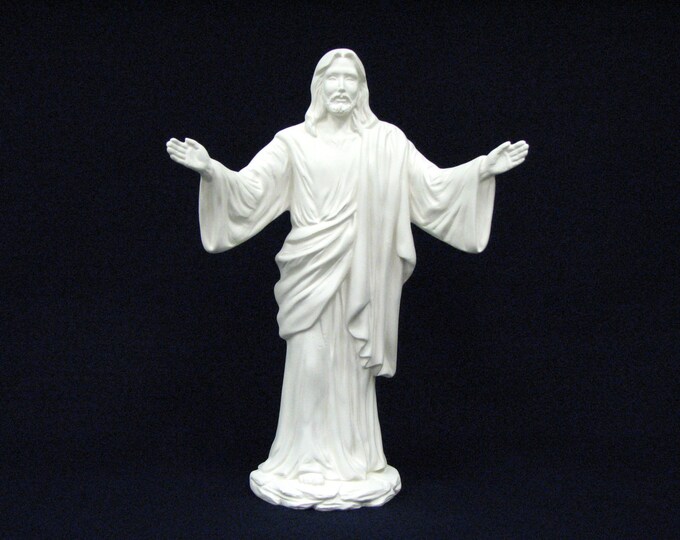 Jesus Christ Ceramic Statue - Etsy