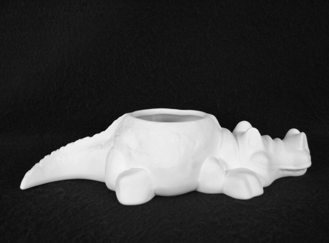 Alligator Planter - Etsy