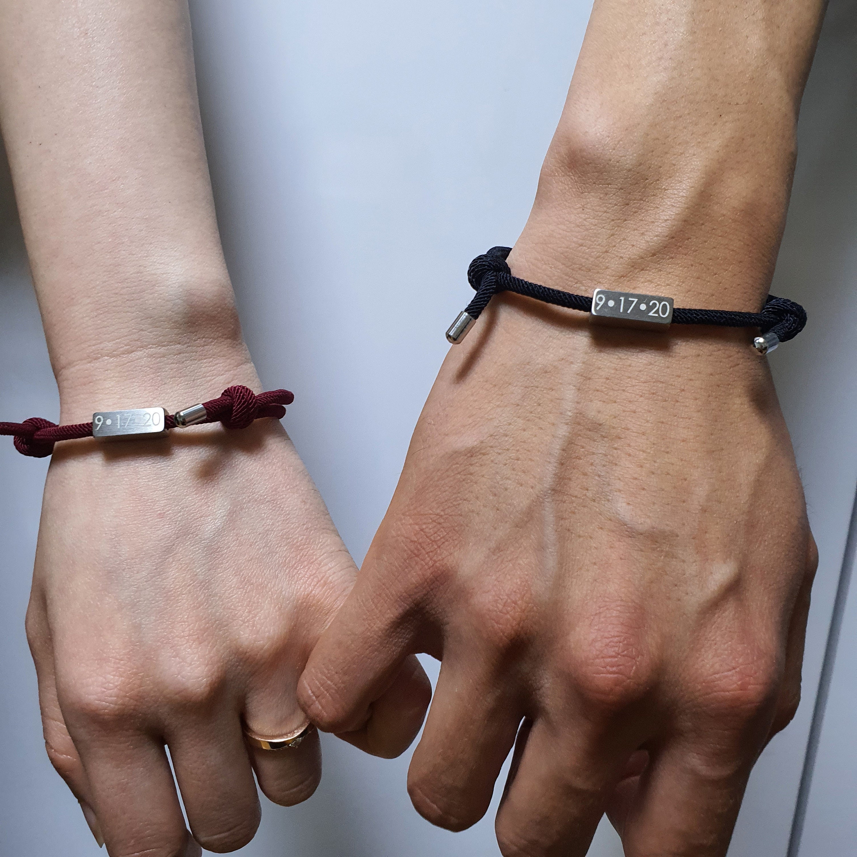 Custom Name Couple Bracelets Boyfriend Bracelet Girlfriend | Etsy