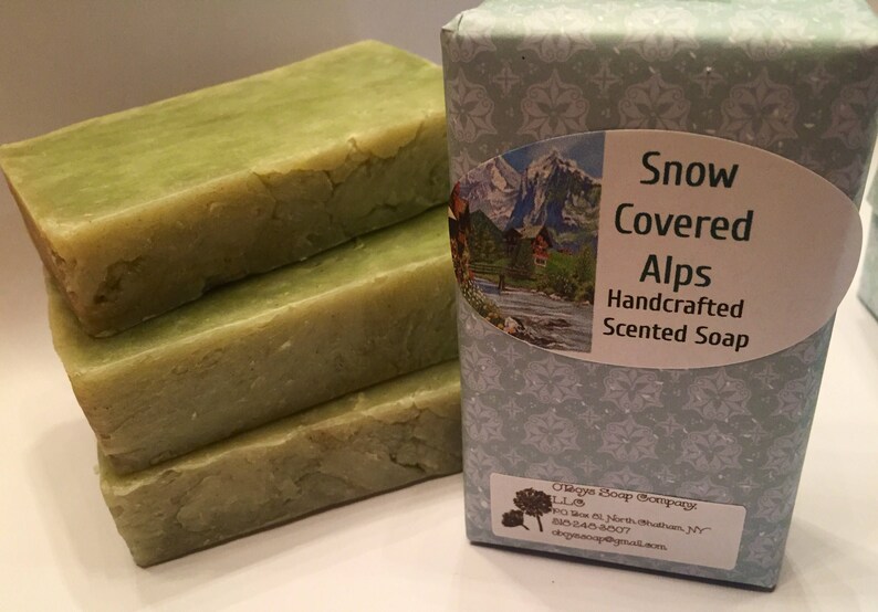 Winter Soap Ski Vegan Gift Alps Soap Swiss Soap European - Etsy