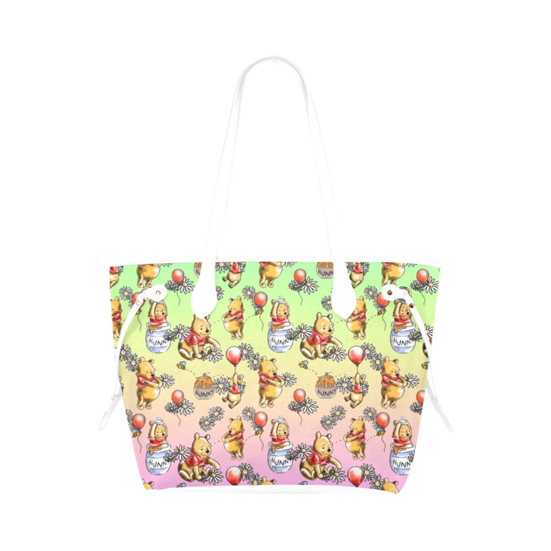 Pooh Bear Canvas Purse | Pooh Bear Purse | Pooh Purse | Pooh Bear Tote ...