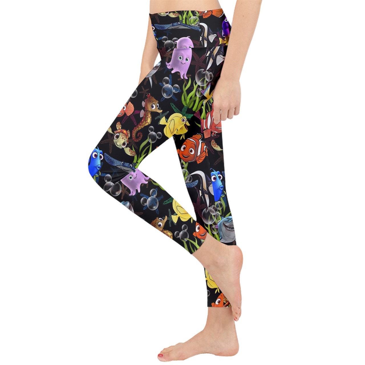 Finding Nemo Leggings Nemo Leggings Finding Nemo Pants | Etsy