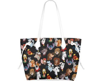 Disney Dogs Canvas Purse Disney Dogs Purse Disney Dogs | Etsy