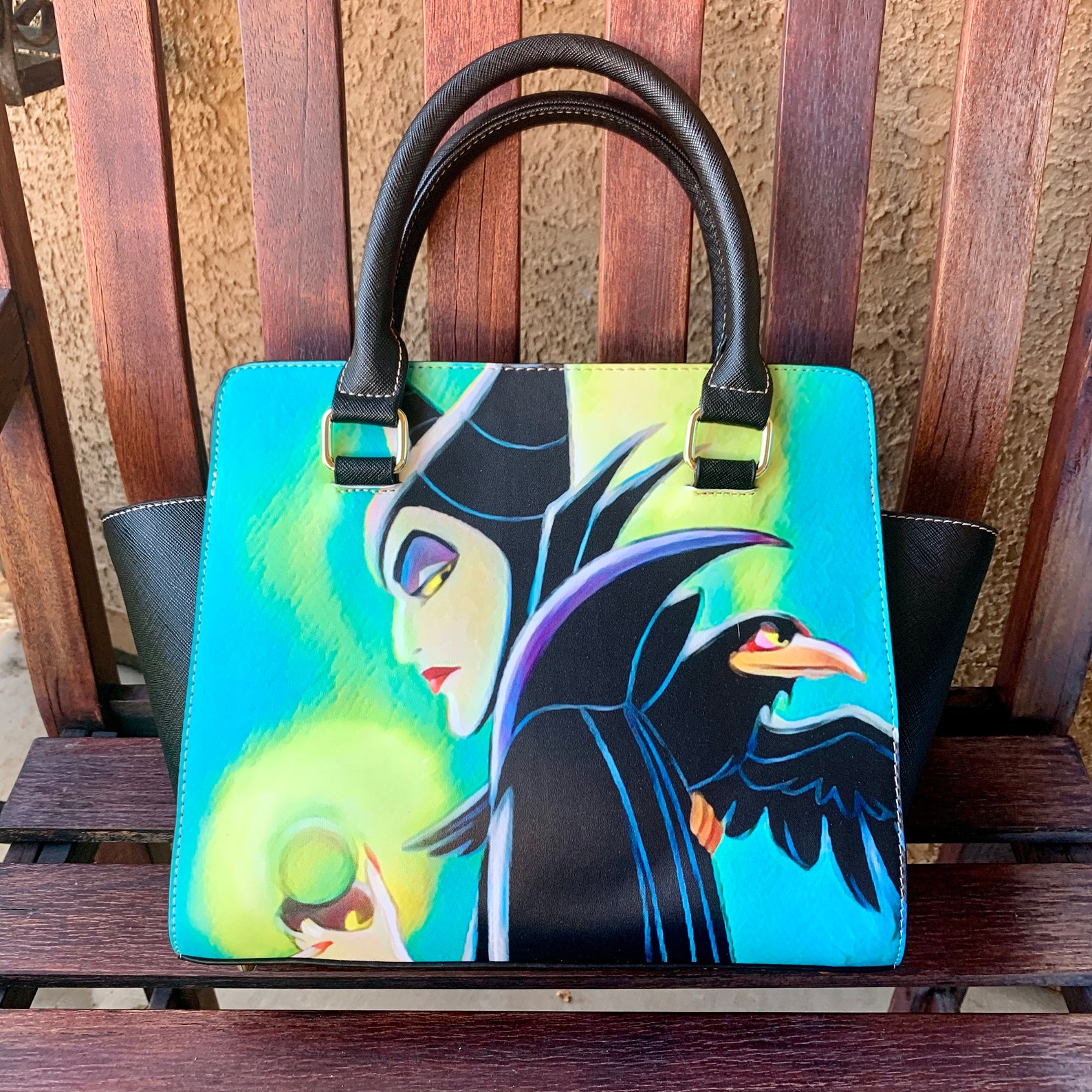 Maleficent Handbag | Maleficent Purse | Maleficent Bag | Disney Purse ...