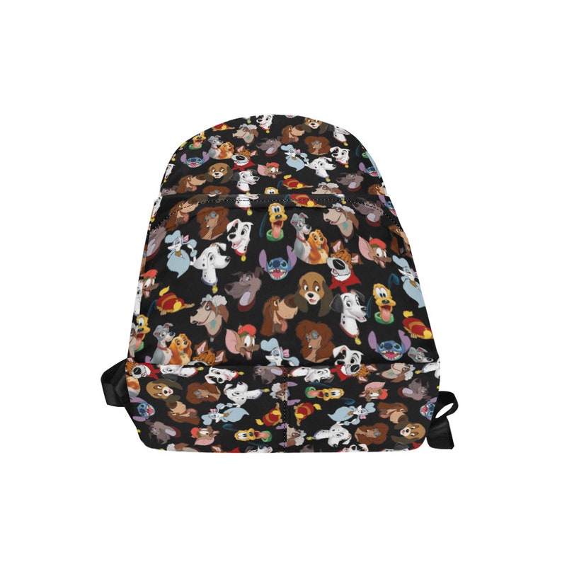 Disney Dogs Backpack Disney Dogs Book Bag Disney Dogs - Etsy