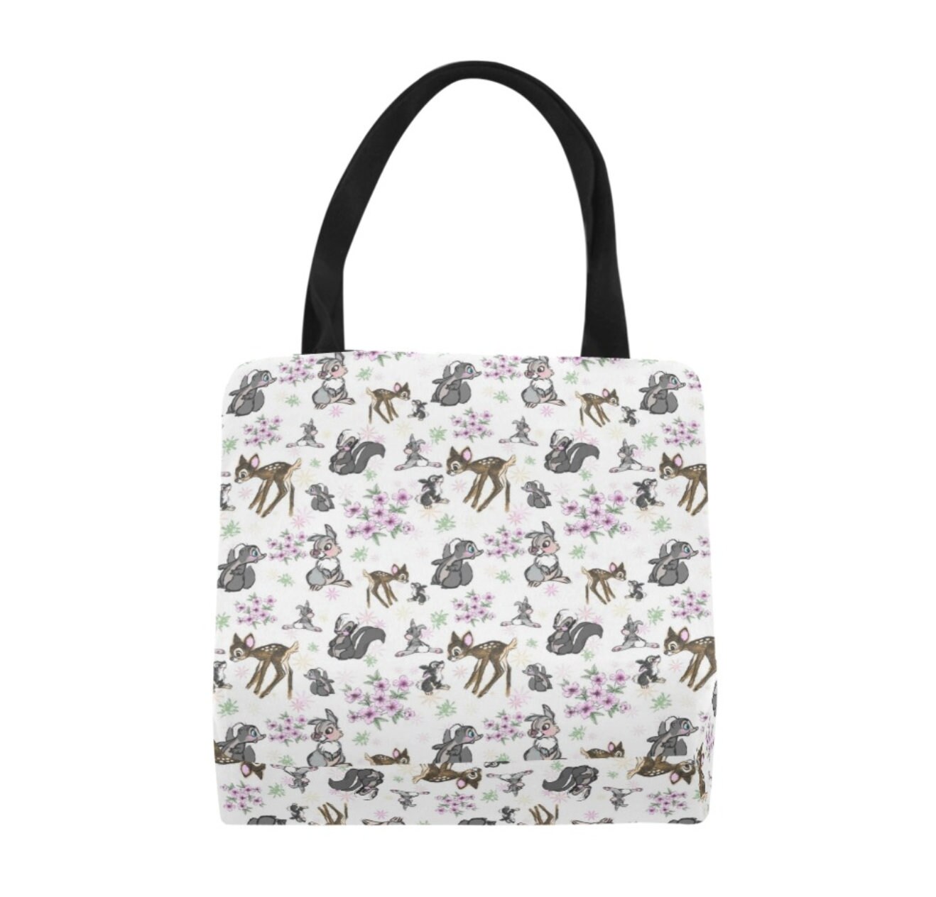 Bambi Canvas Tote Bag | Bambi Tote | Bambi Bag | Bambi Purse | Disney ...