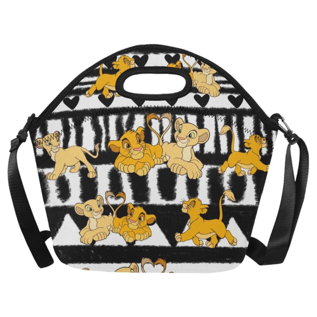 Simba and Nala Neoprene Lunch Bag | Lion King Lunchbox | Lion King ...