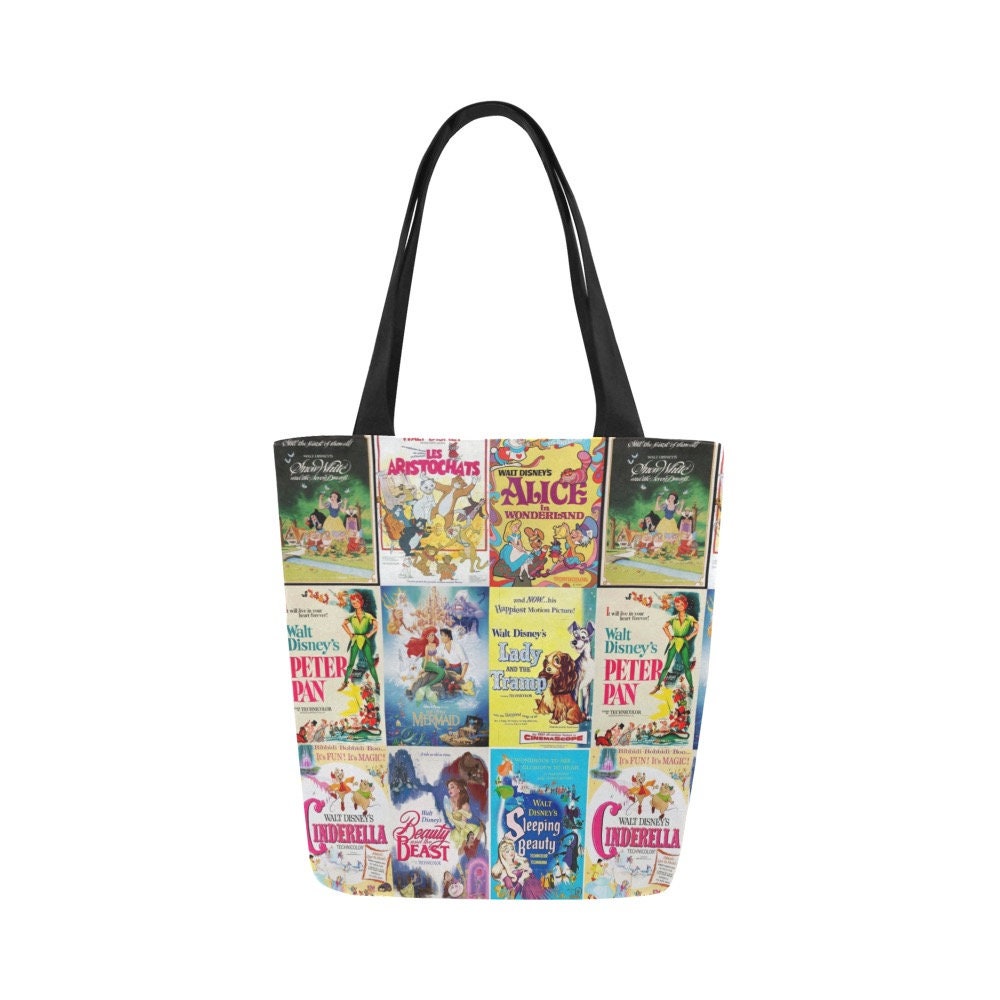 Disney Movie Posters Canvas Tote | Disney Movie Posters Tote | Disney ...