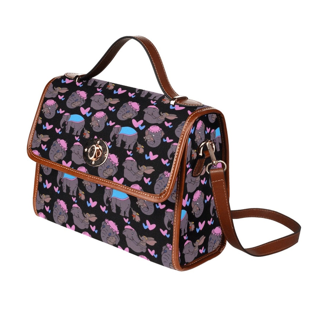 Dumbo and Jumbo Canvas Crossbody Purse Dumbo Purse Dumbo Handbag Dumbo ...