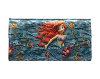 Little Mermaid Wallet, Lavender - Etsy