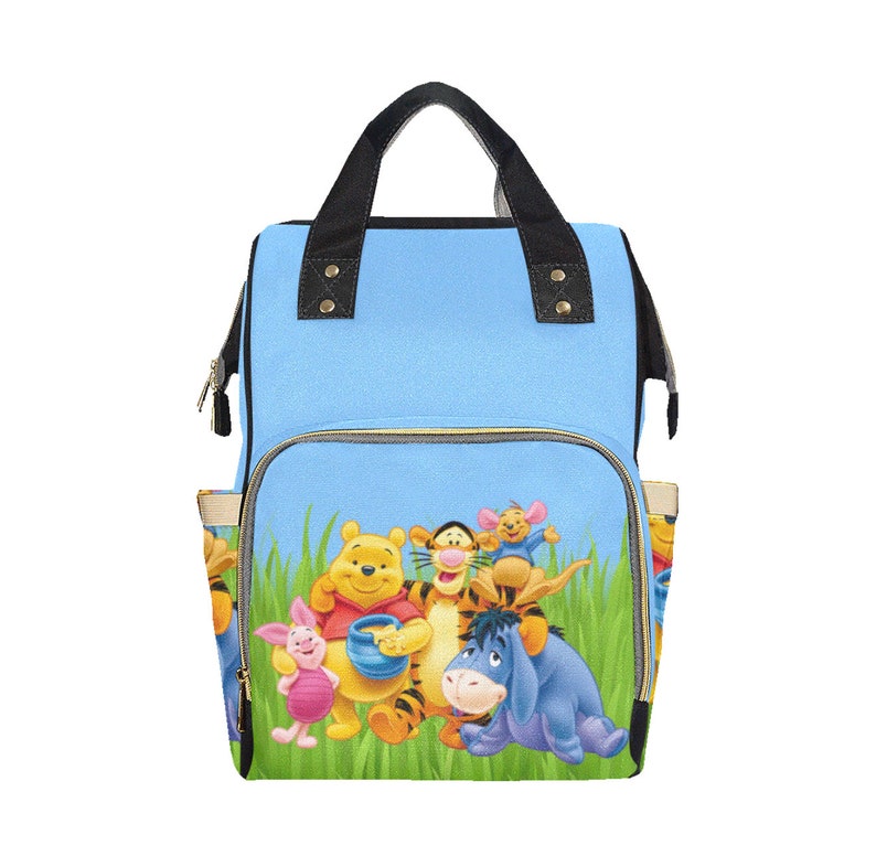 Pooh and Friends Diaper Bag Backpack Pooh Bear Backpack - Etsy