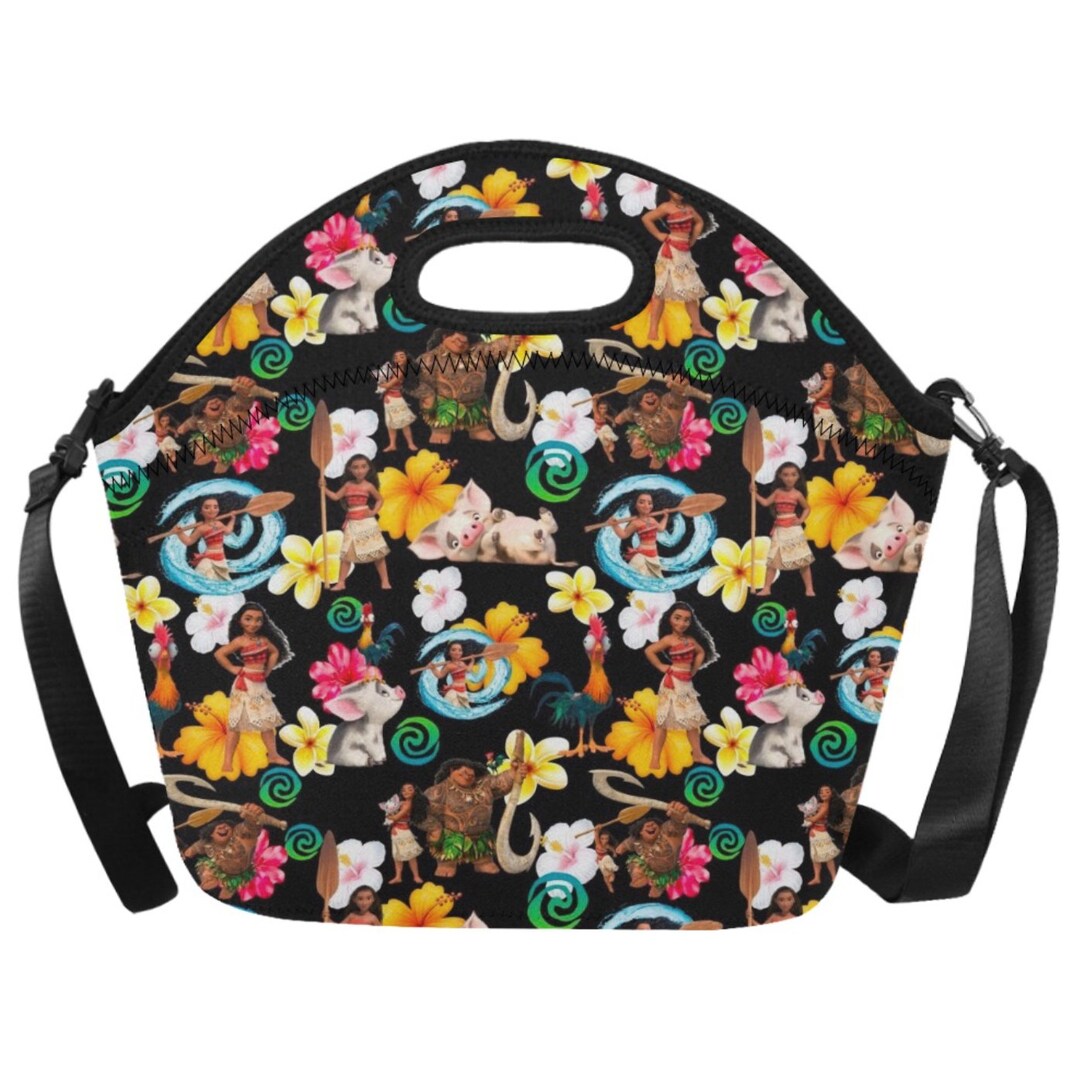 Moana Neoprene Lunch Bag | Moana Lunch Bag | Disney Lunch Bag | Disney ...