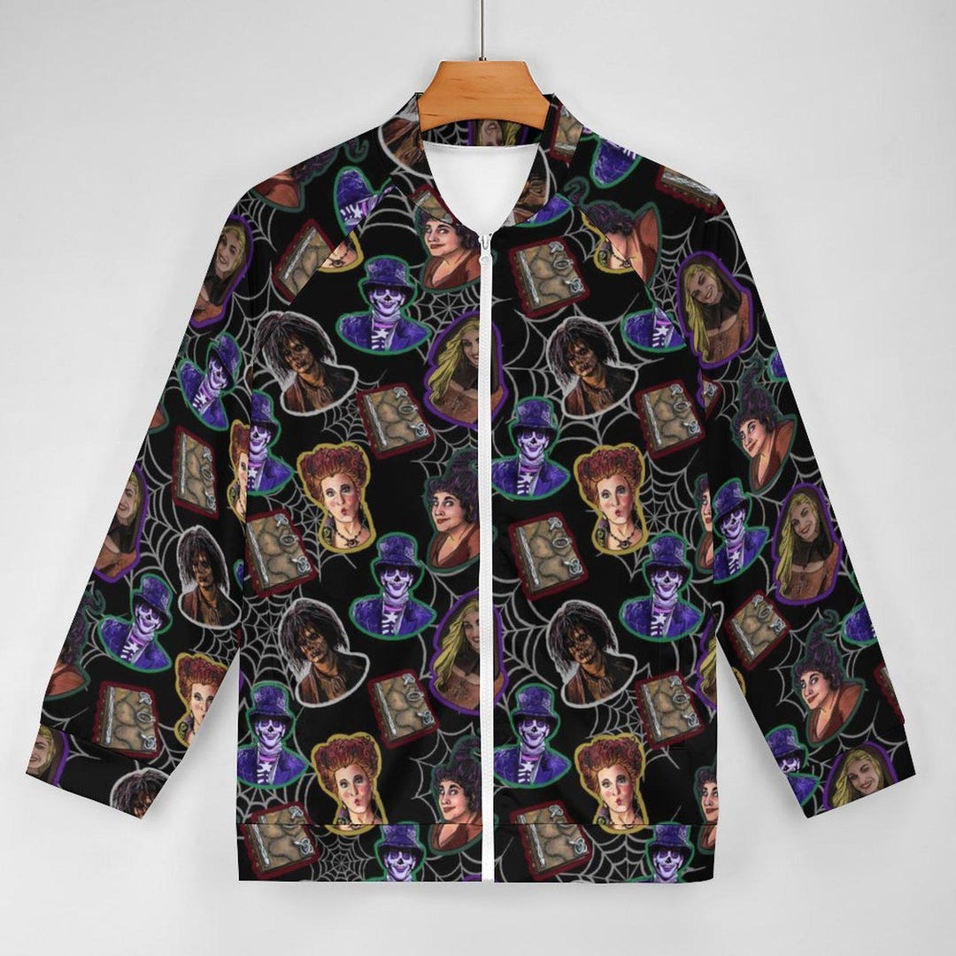 Hocus Pocus Zip-up Jacket | Hocus Pocus Jacket | Hocus Pocus Scrub ...
