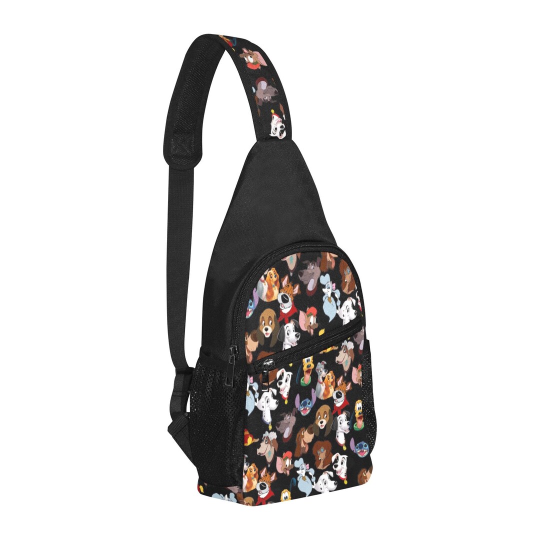 Disney Dogs Sling Bag | Disney Dogs Chest Bag | Disneyland Fanny Pack ...