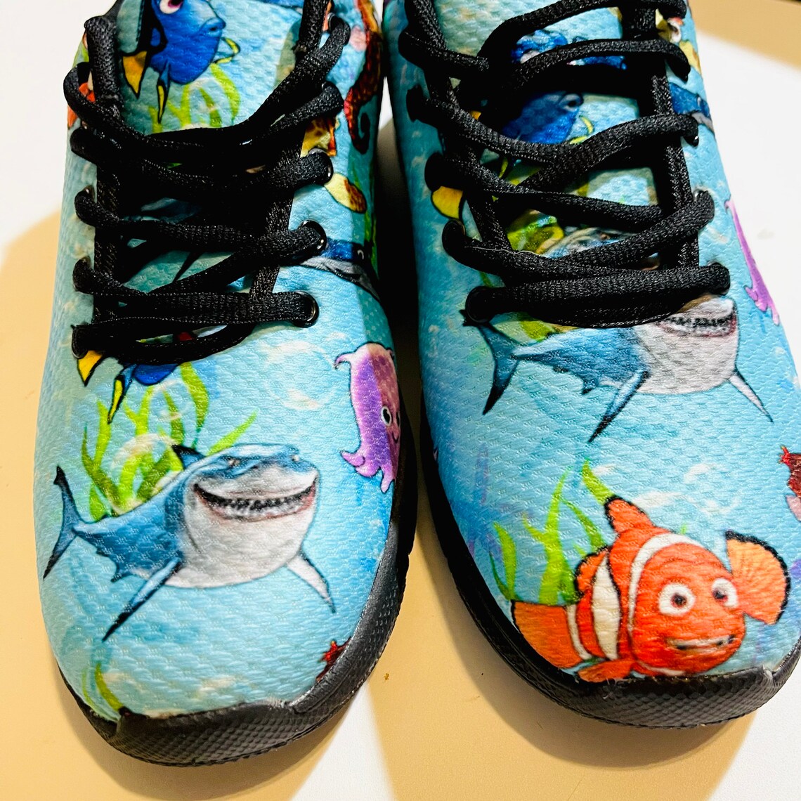 Finding Nemo Shoes Nemo Shoes Disney Shoes Disney Tennis | Etsy