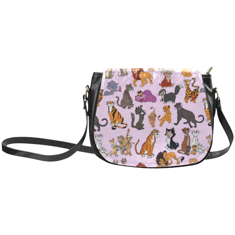 Disney Cats Crossbody Purse Disney Cats Purse Disney Cats | Etsy
