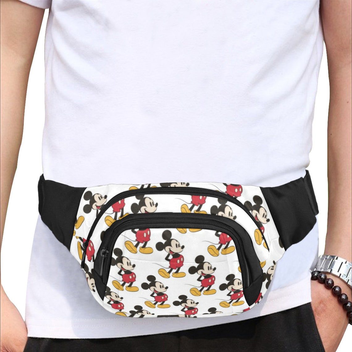 Mickey Mouse Fanny Pack Mickey Bag Mickey Fanny Pack | Etsy