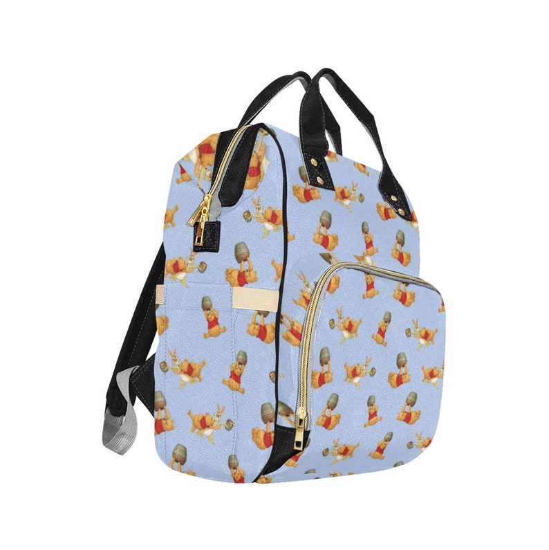 Pooh Bear Hunny Pot Diaper Bag Backpack Pooh Bear Backpack - Etsy