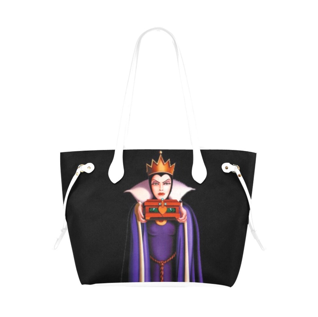 Evil Queen Canvas Tote Purse Evil Queen Tote Bag Evil - Etsy