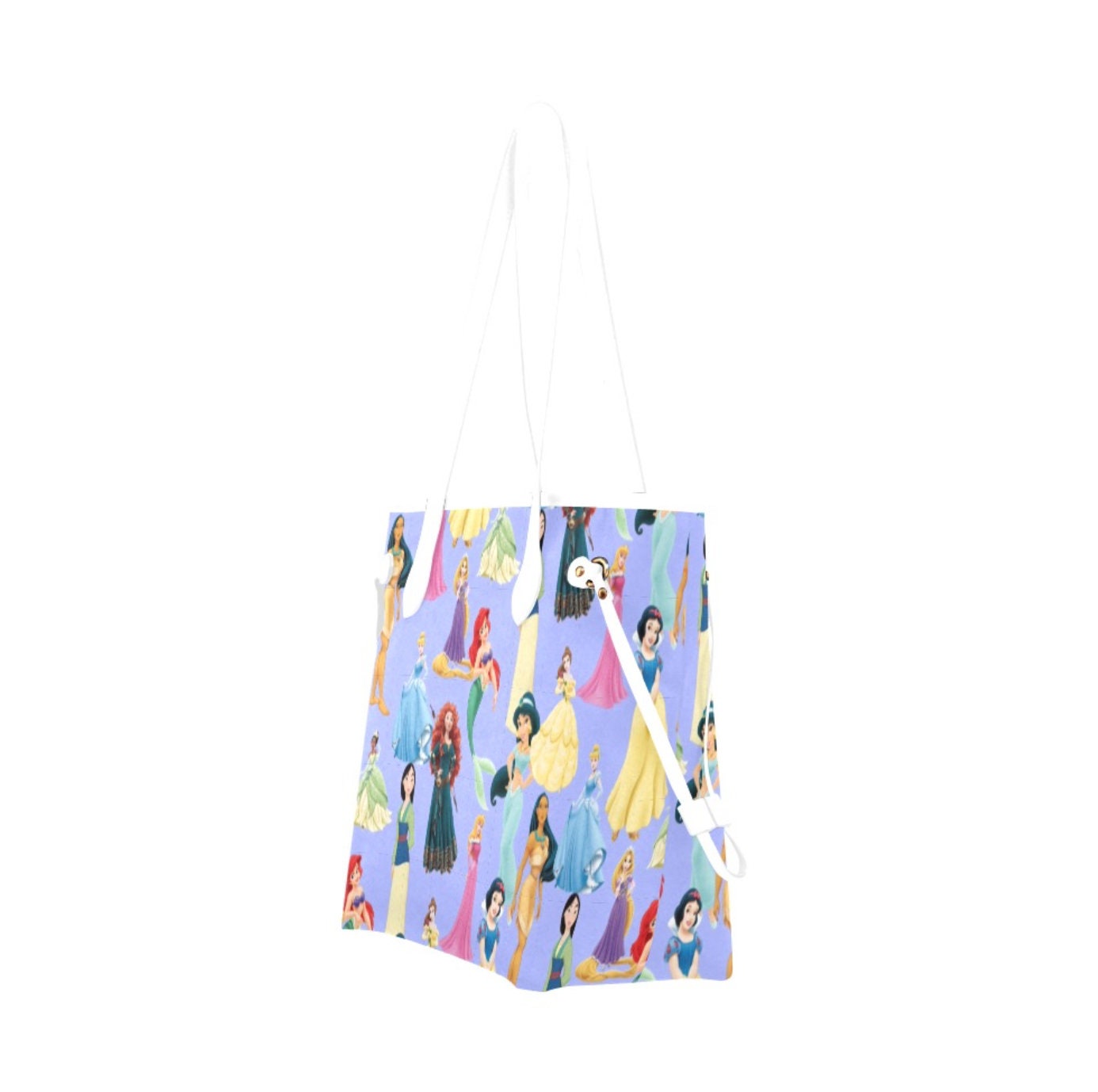 Disney Princess Canvas Tote Purse | Princess Tote Bag | Princess Purse ...
