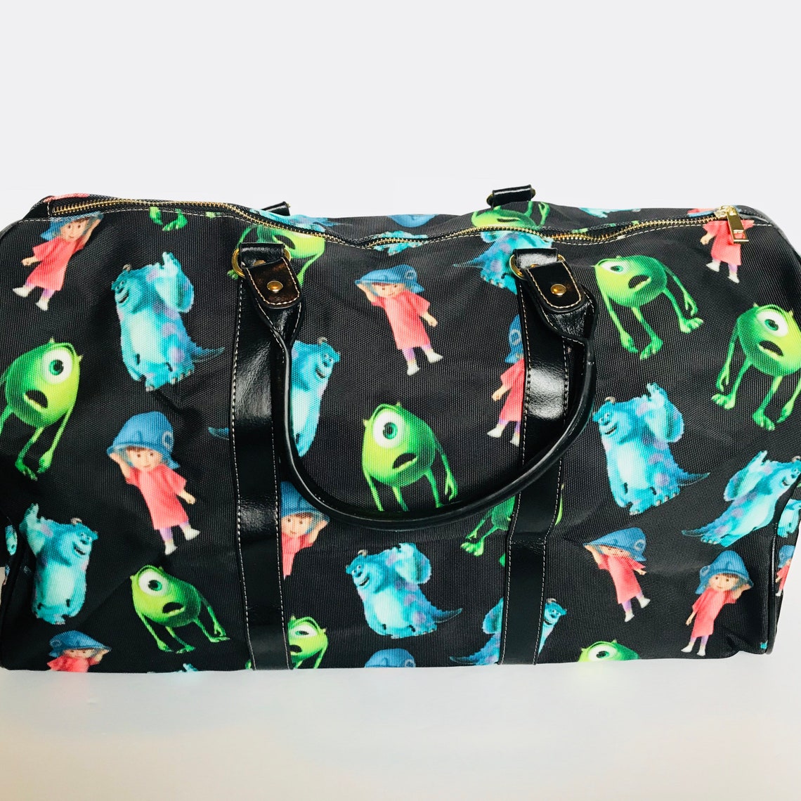 Monsters Inc Travel Bag Monsters Inc Duffel Bag Disney | Etsy