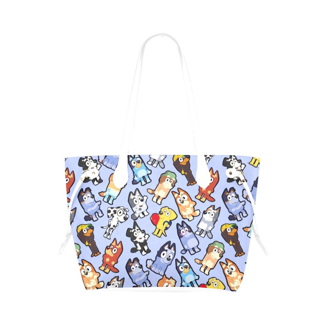 Blue Dogs Canvas Tote Purse Blue Dogs Tote Bag Disney Dogs Purse Dogs ...