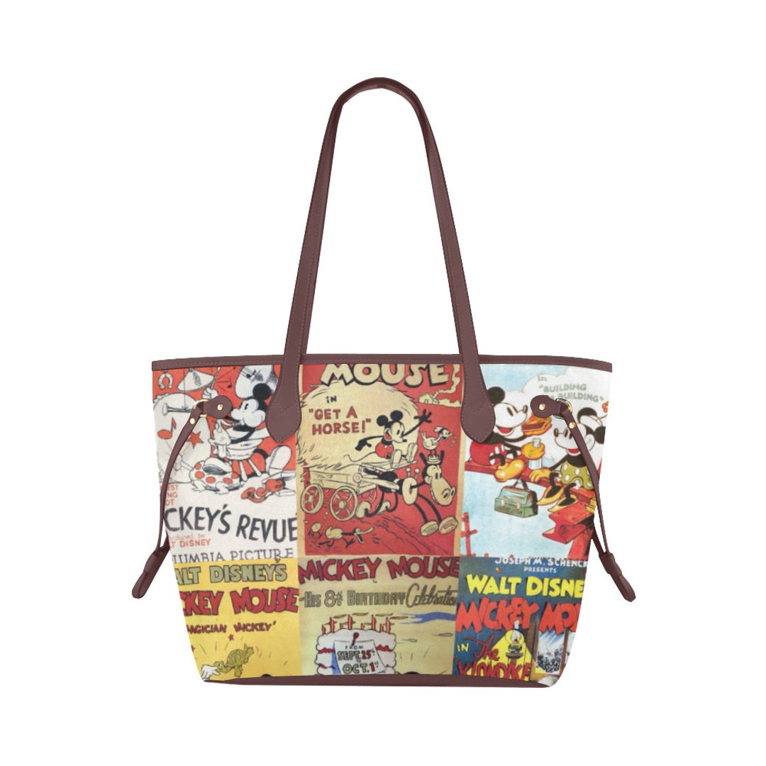 Mickey Mouse Tote Purse | Classic Mickey Bag | Mickey Mouse Purse ...