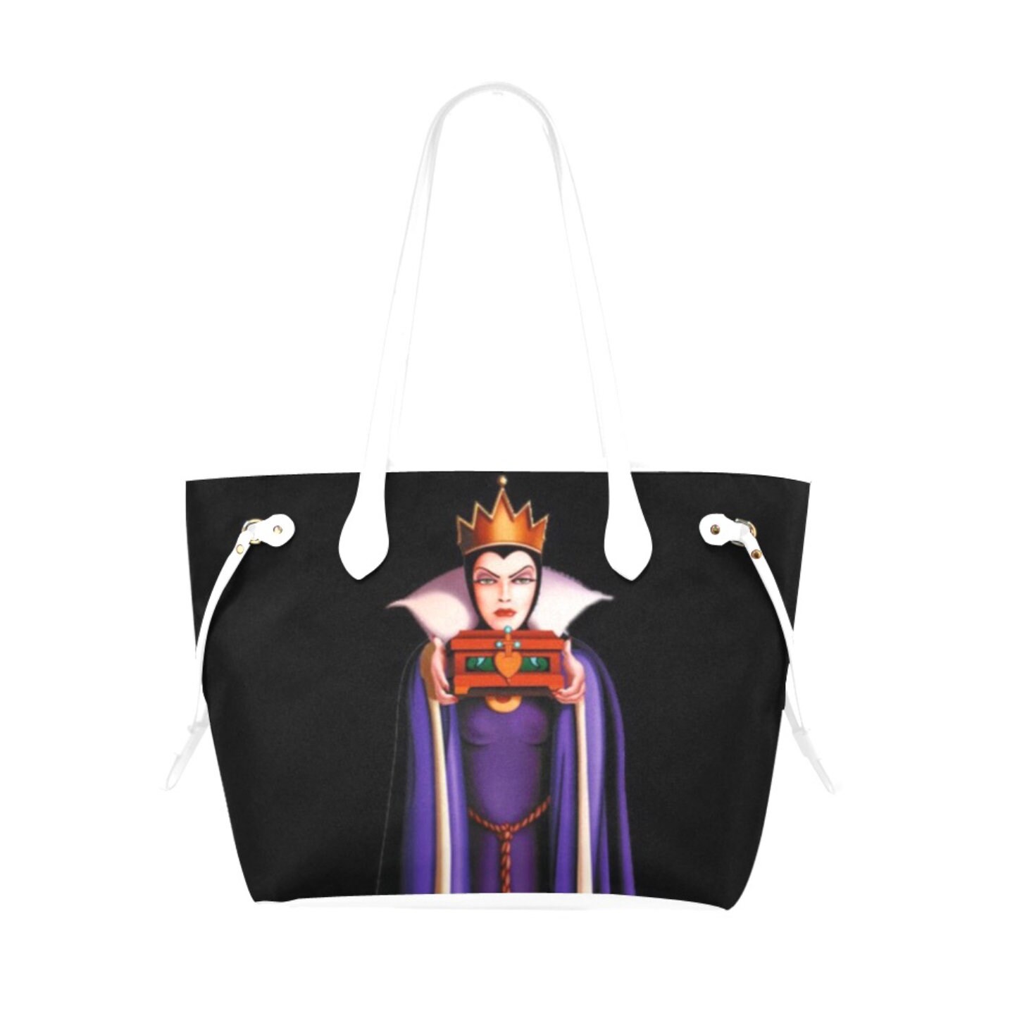 Evil Queen Canvas Tote Purse Evil Queen Tote Bag Evil | Etsy