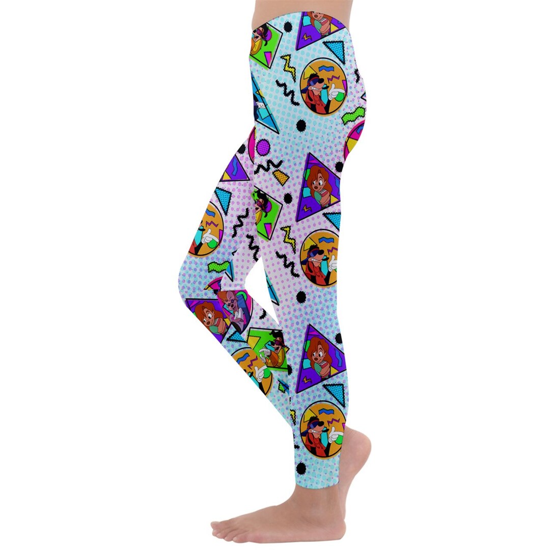 KID'S Goofy Movie Leggings Goofy Movie Leggings Disney Leggings Kid's ...