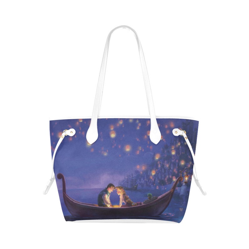 Tangled Canvas Tote Purse Rapunzel Tote Bag Rapunzel Purse - Etsy