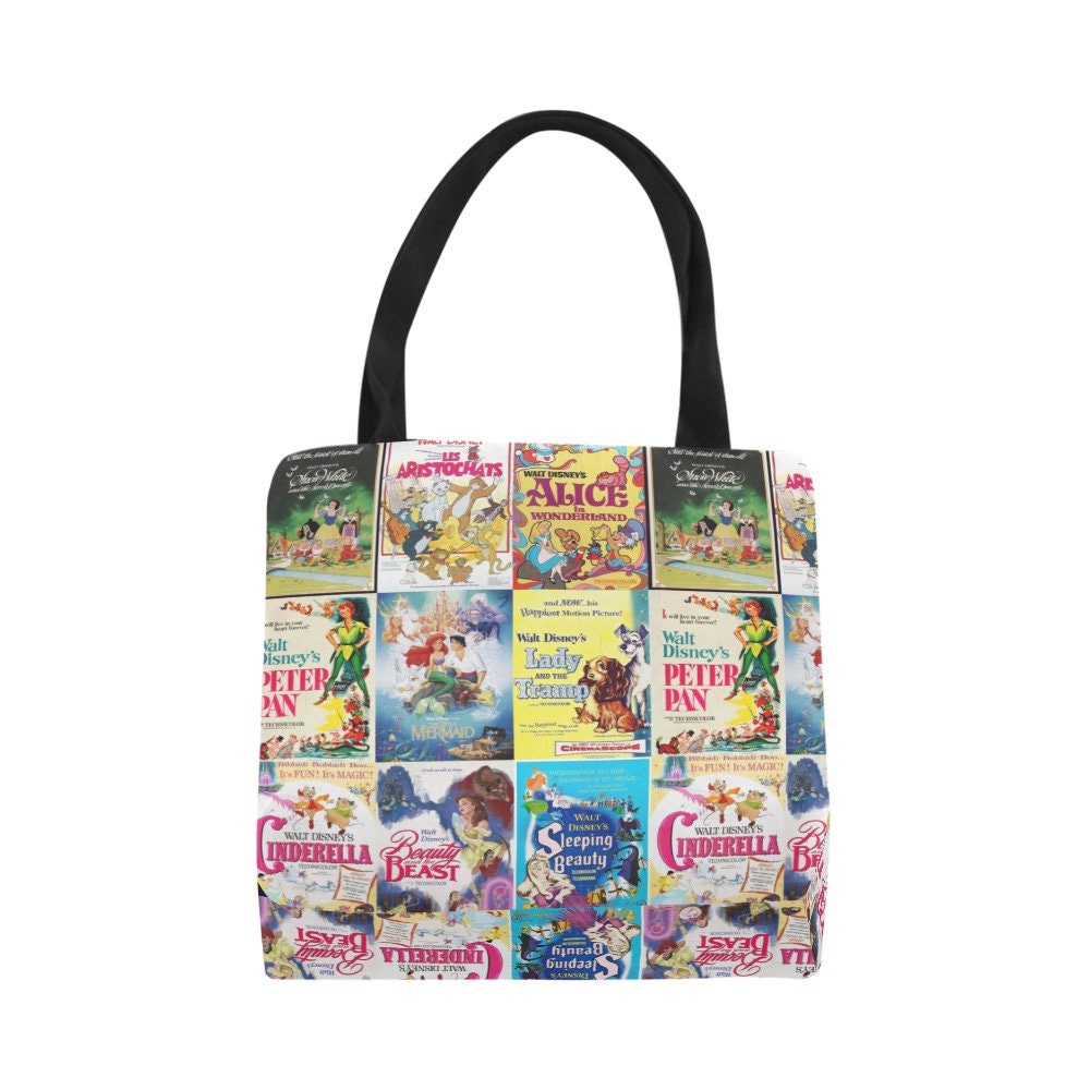 Disney Movie Posters Canvas Tote | Disney Movie Posters Tote | Disney ...