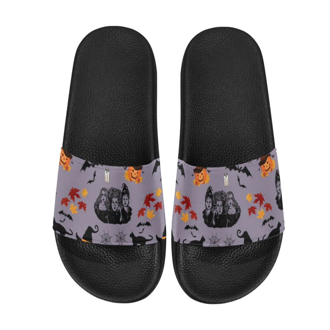 Hocus Pocus Slip on Sandals Hocus Pocus Shoes Halloween Sandals Disney ...