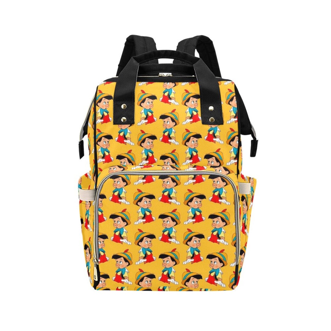 Pinocchio Diaper Bag Backpack | Pinocchio Backpack | Disney Diaper Bag ...