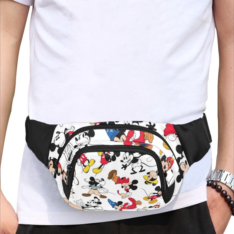 Mickey Mouse Fanny Pack | Mickey Bag | Mickey Fanny Pack | Disneyland ...