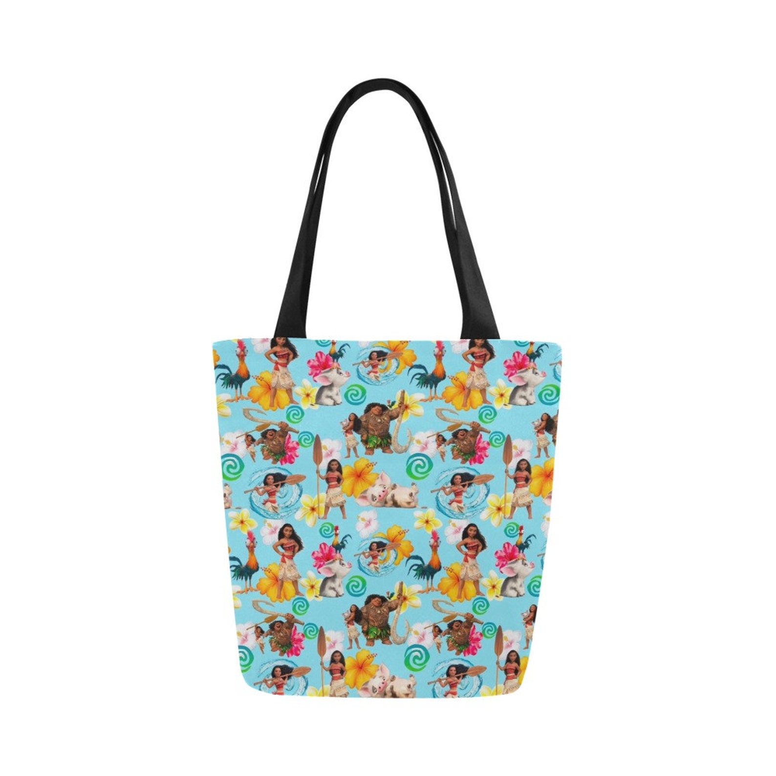 Moana Canvas Tote Moana Tote Moana Bag Moana Purse - Etsy